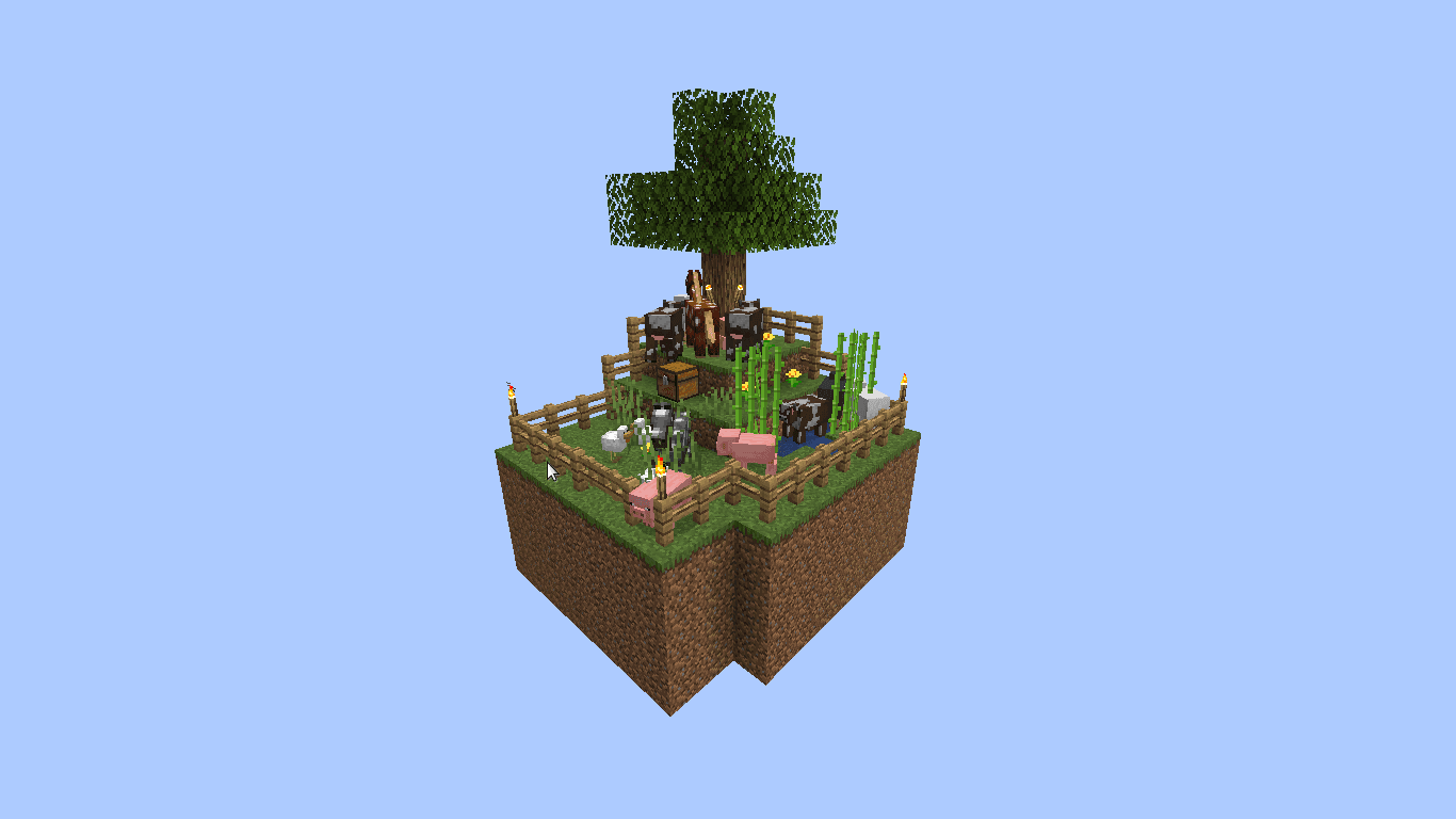 SkyBlock 1.21 By Reaper Creations Map by Reaper Creations for Minecraft 1.21 & 1.21.1+