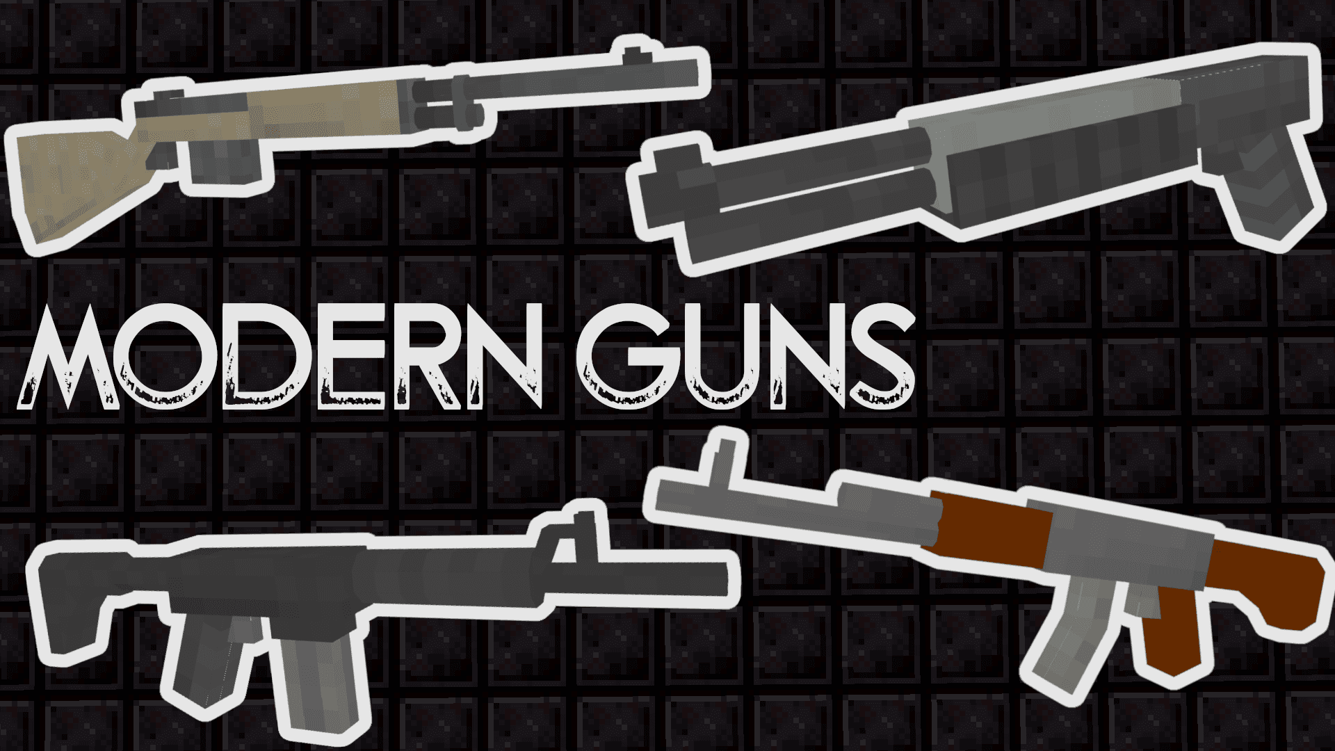 Modern Guns Data Pack by Gamingbarn for Minecraft 1.21.1