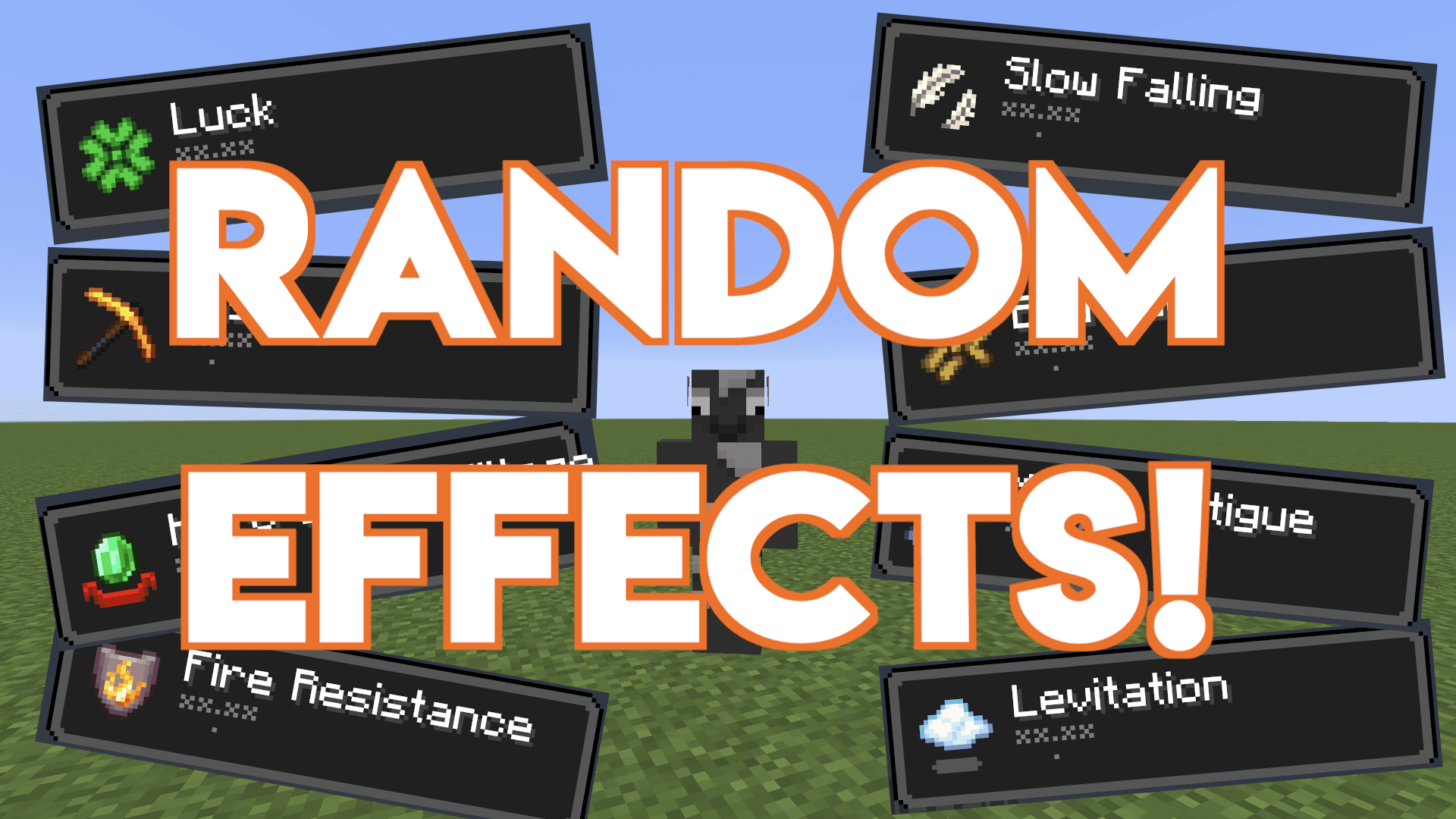 마인크래프트 1.14용 CrazyCowMM의 Random Effects 데이터 팩
